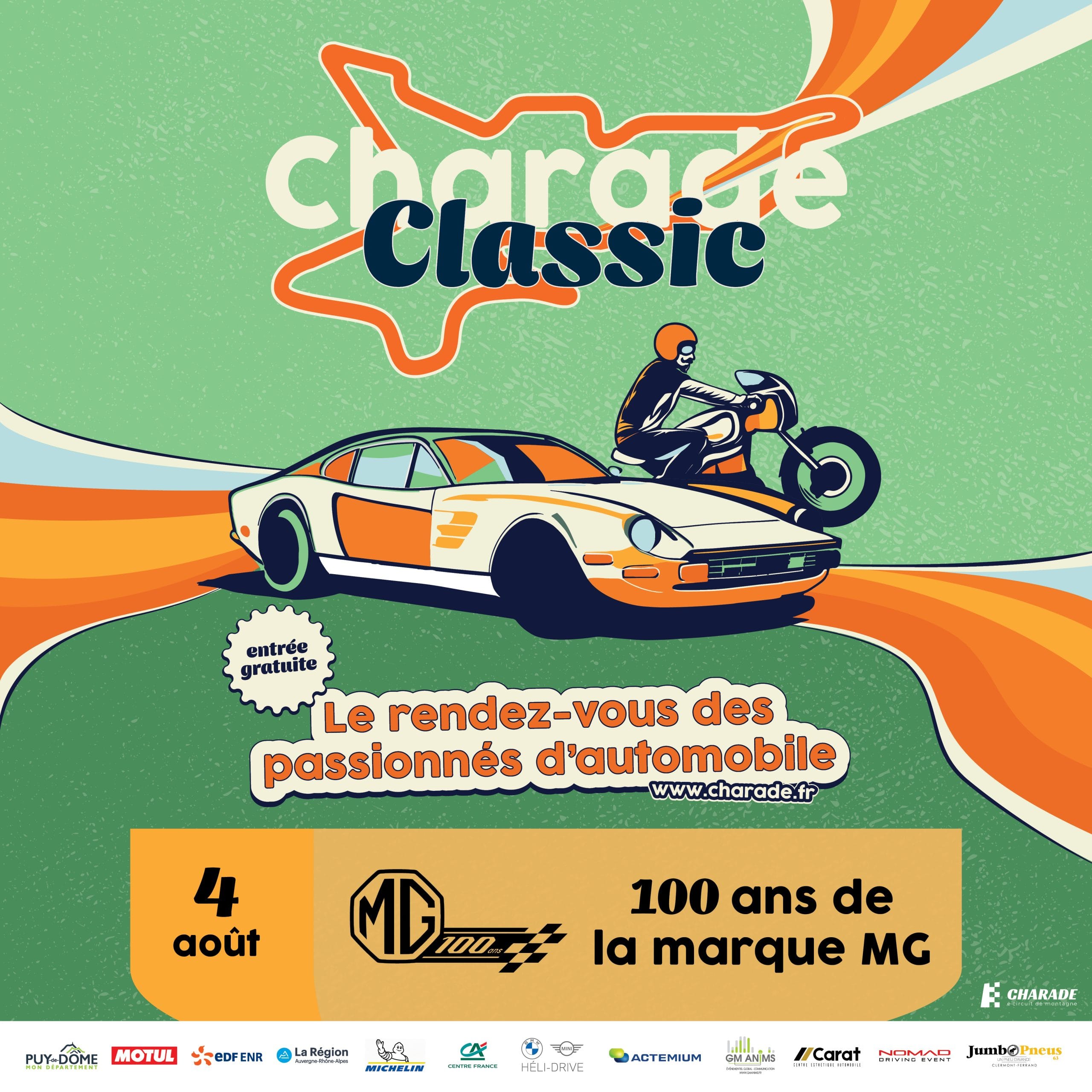 Charade Classic spécial 100 ans de la marque MG - Charade
